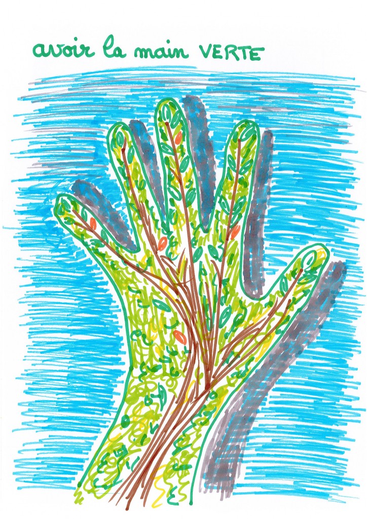 Avoir la main VERTE - PiGMENTROPiE