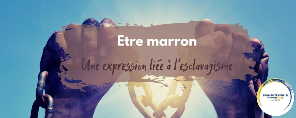 Etre marron, une expression issue de l'esclavage - PiGMENTROPiE